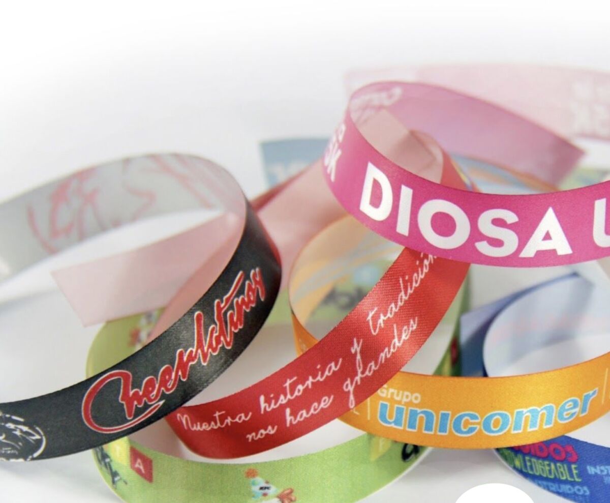 PULSERAS SUBLIMADA EN LISTÓN - Secuencia Solutions