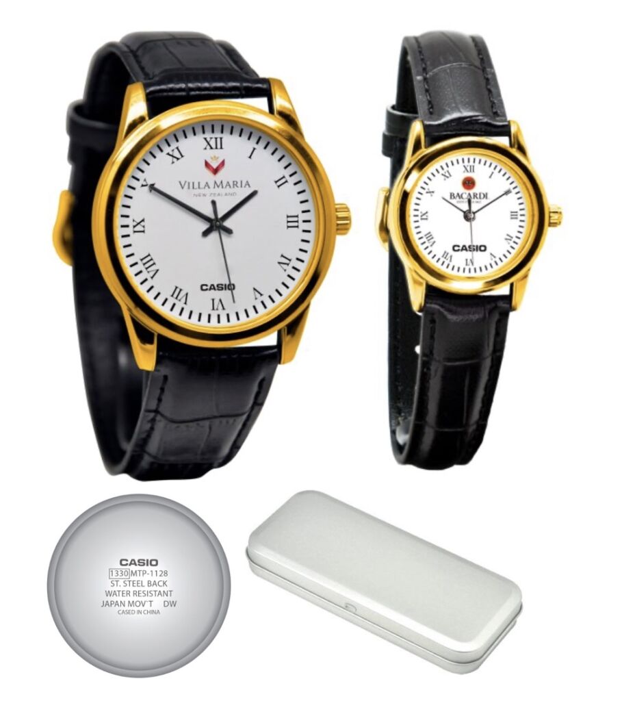 RELOJ CASIO CON FECHADOR, EXTENSIBLE DE METAL VERSION DAMA Y CABALLERO ...