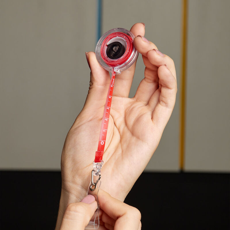 PORTAGAFETE FLEXóMETRO DOT ROJO - Secuencia Solutions