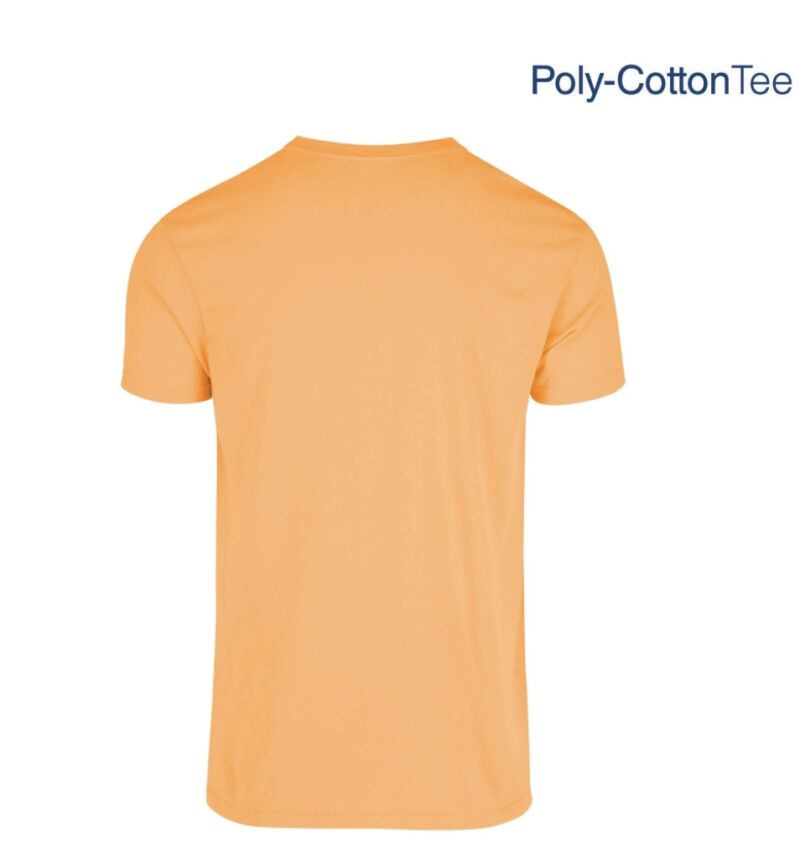 Playera Cuello redondo caballero naranja Neon - Secuencia Solutions
